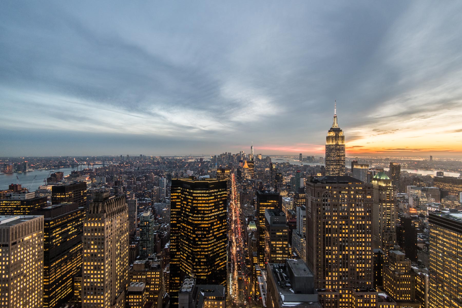 Hero graphic for firm, New York Skyline